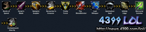 LOLs3新版英雄出装攻略_4399LOL英雄联盟