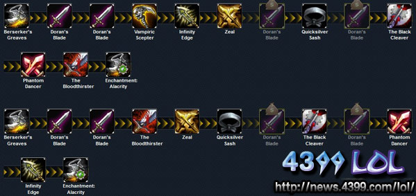 LOLs3新版英雄出装攻略_4399LOL英雄联盟